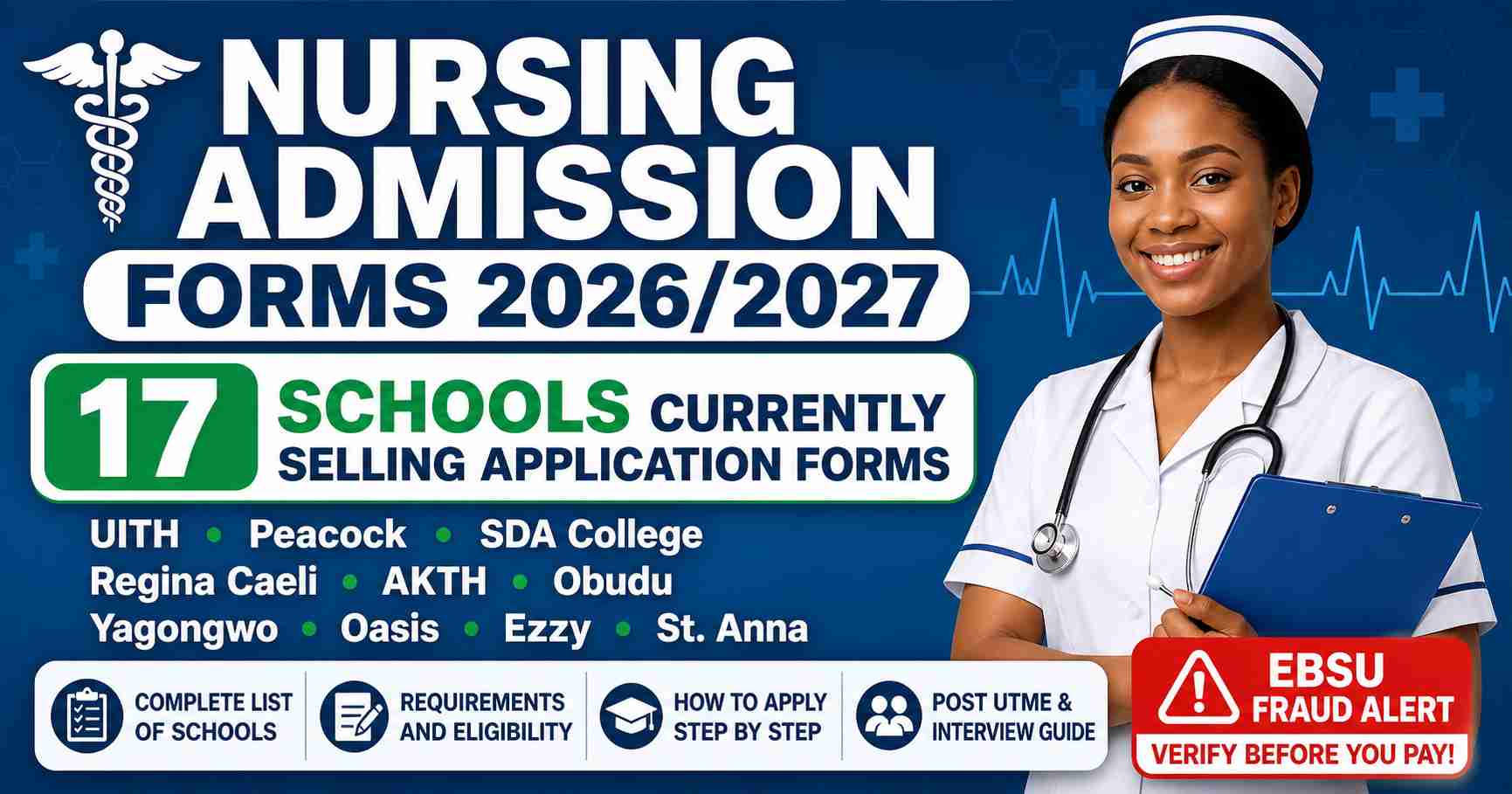 List of School of Nursing Currently Offering Admission Form 2026/2027 ...